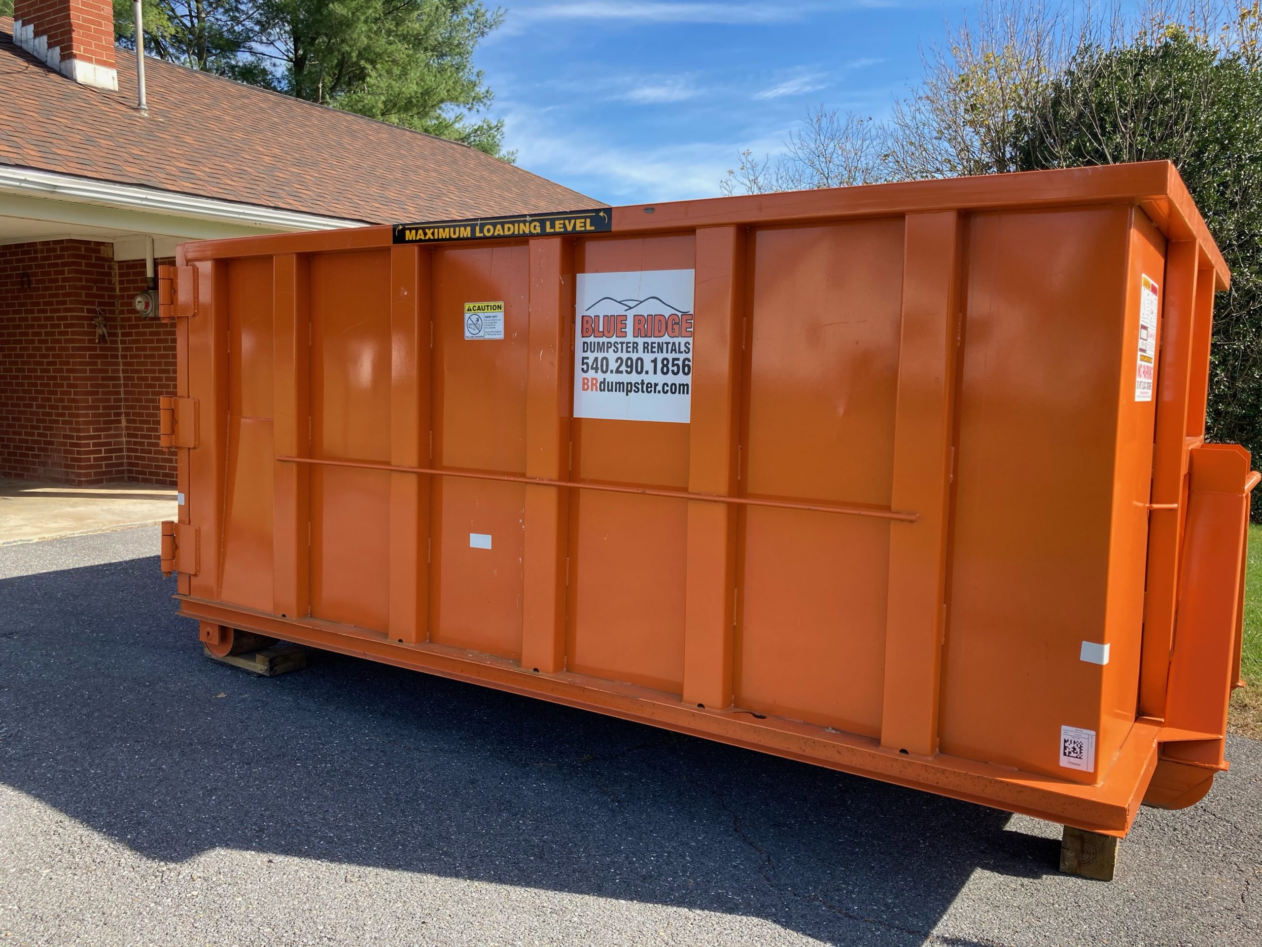 Rent a Construction Dumpster in Charlottesville & Harrisonburg